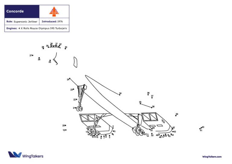Aircraft Dot to Dot Printables : Inspire our Kids | Wingtalkers