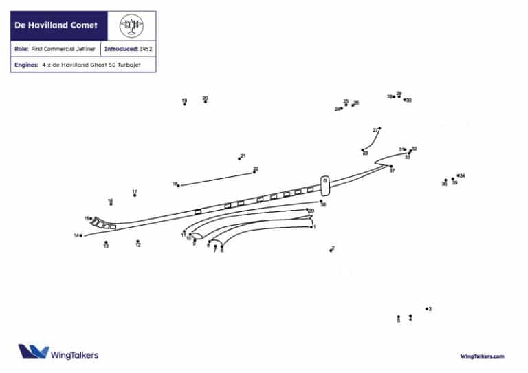 Aircraft Dot to Dot Printables : Inspire our Kids | Wingtalkers