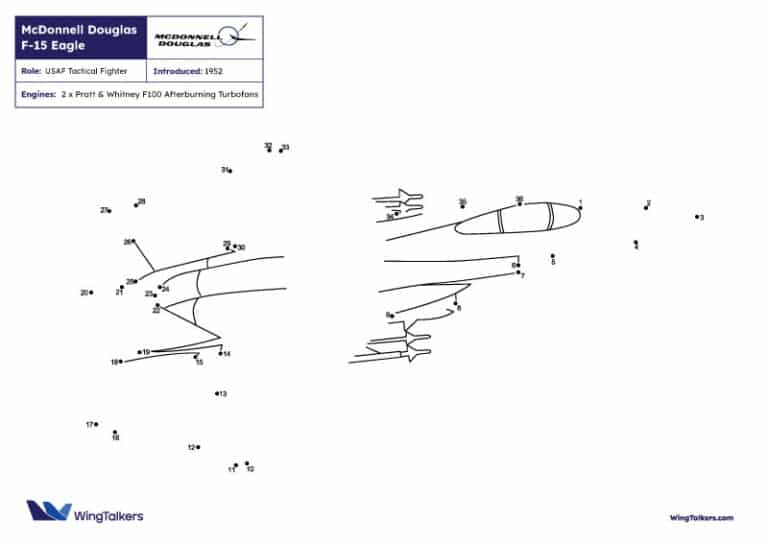Aircraft Dot to Dot Printables : Inspire our Kids | Wingtalkers