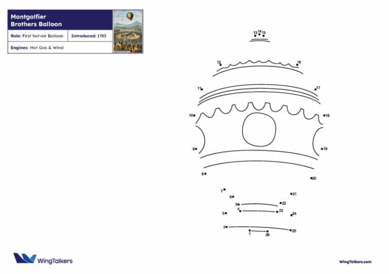 Aircraft Dot to Dot Printables : Inspire our Kids | Wingtalkers