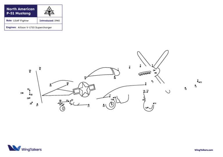 Aircraft Dot to Dot Printables : Inspire our Kids | Wingtalkers